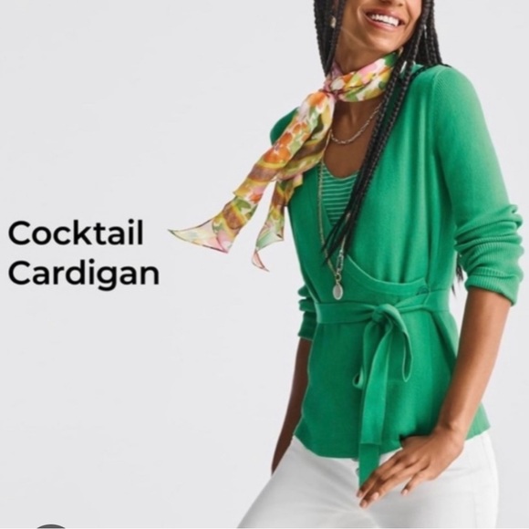 CAbi | Sweaters | Cabi Cocktail Cardigan 6244 M Kelly Green | Poshmark